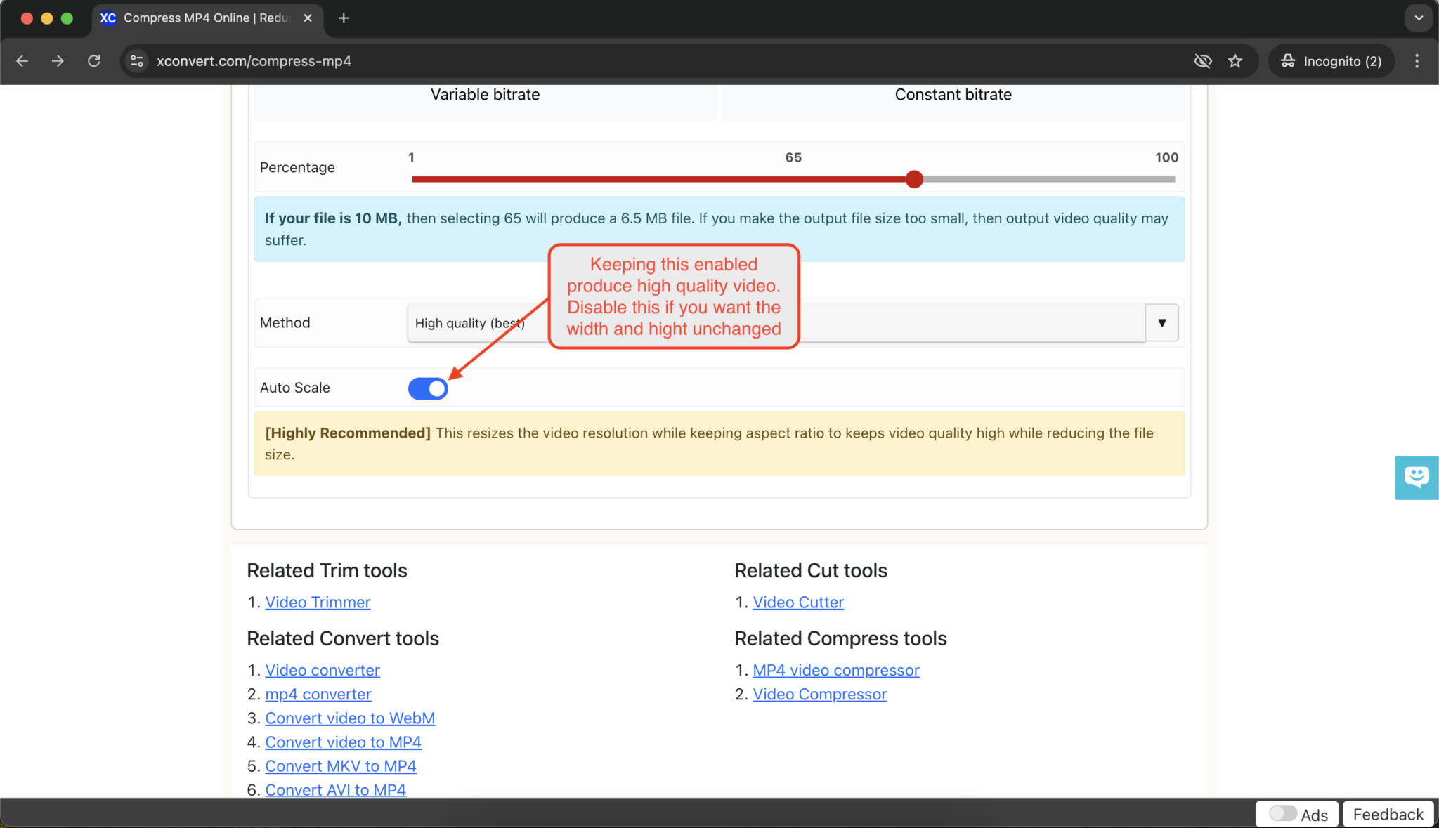 How to compress MP4 video online – XConvert Blog
